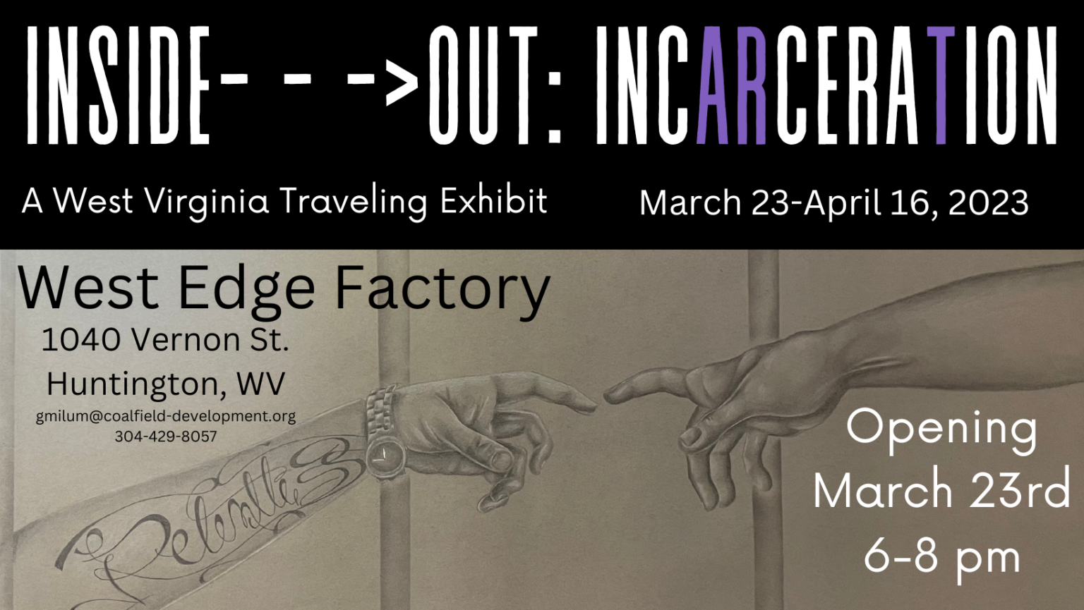 Inside Out : IncaARceraTion (2023-03-23 18:00:00) - Huntington Area CVB