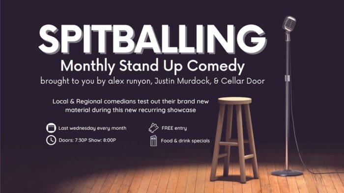 SPITBALLING: A Monthly Stand Up Comedy Show - Huntington Area CVB