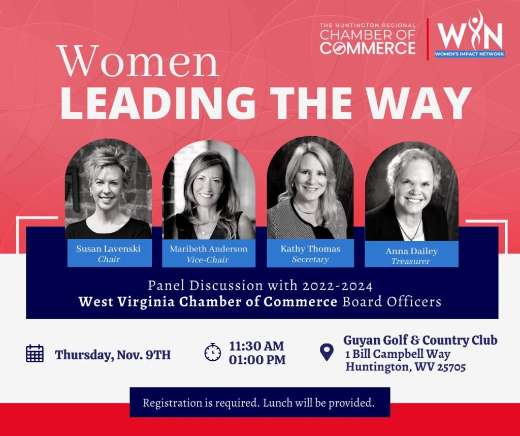 Women Leading the Way (2023-11-09 11:30:00) - Huntington Area CVB