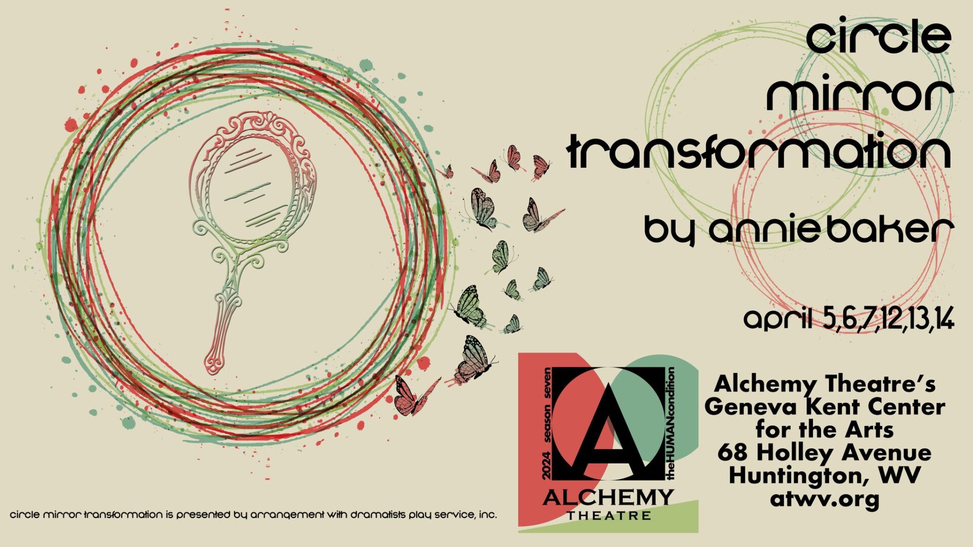 Circle Mirror Transformation at Alchemy Theatre (2024-04-05 19:30:00) - Huntington Area CVB