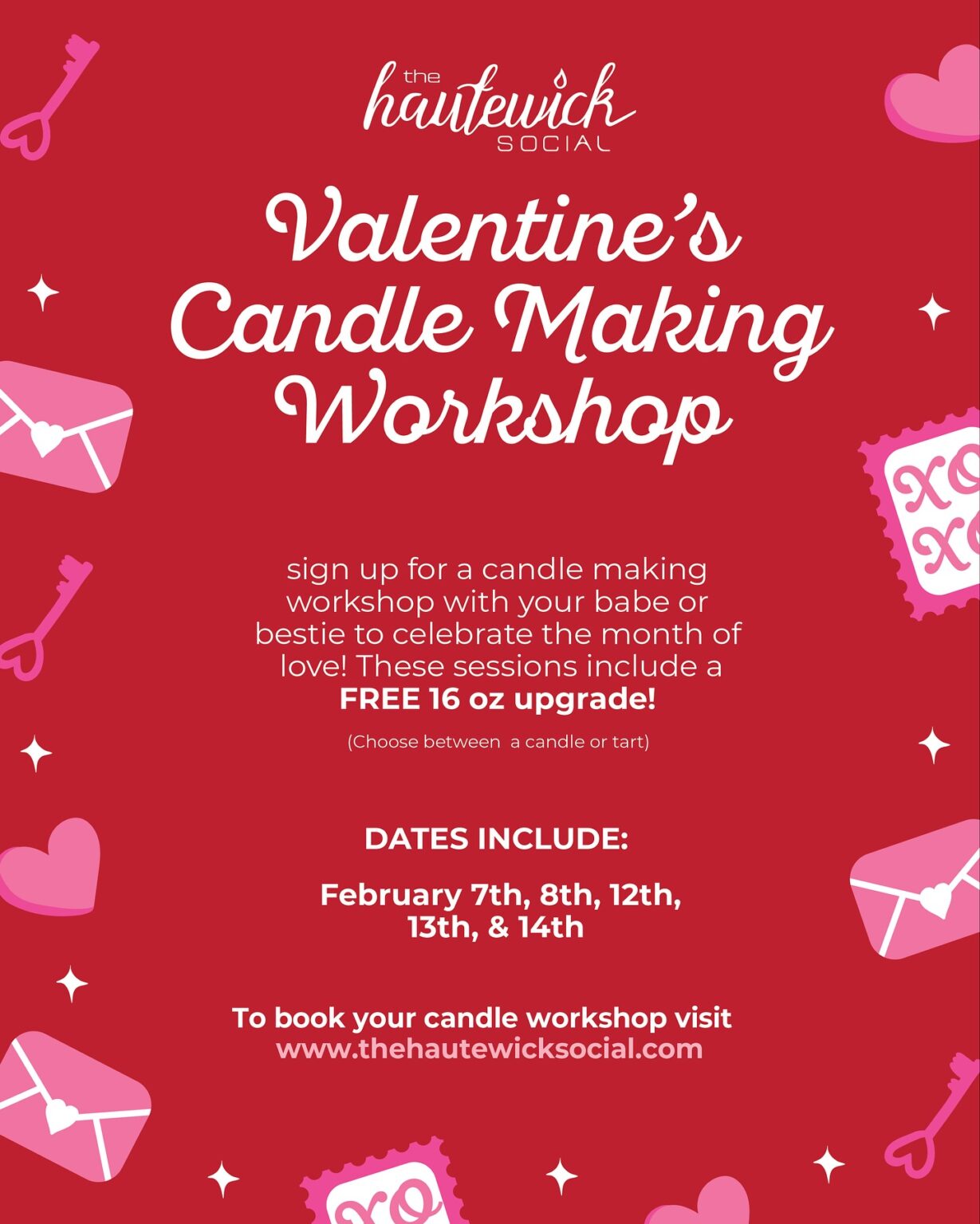 Valentine's Candle Workshops (2025-02-07 00:00:00) - Huntington Area CVB