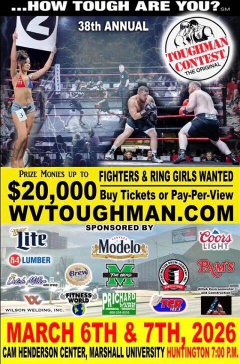 45th Annual West Virginia Tough Man Contest (2026-03-06 19:00:00 ...